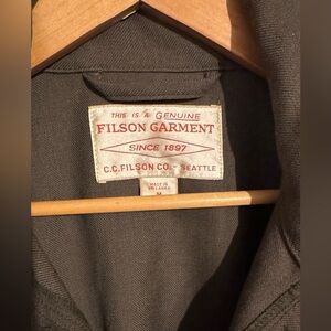 Filson | Jackets & Coats | Filson Dark Brown Military Field Jacket ...